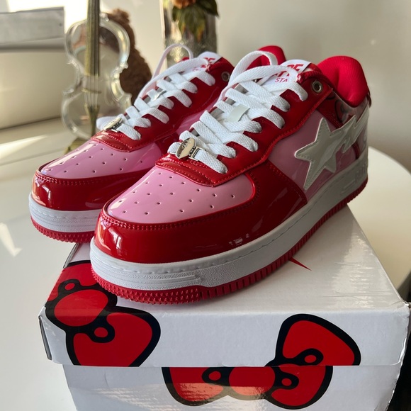 Bape | Shoes | Bapesta Size Hello Kitty Ds | Poshmark